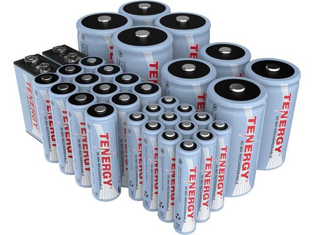 Click here for Tenergy NiMH Rechargeable Battery 34 Pack Variety... prices