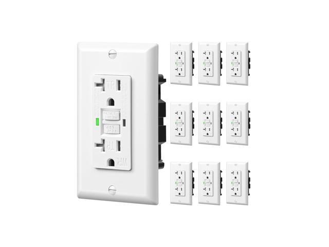 Click here for DEWENWILS 10-Pack GFCI Outlet 20Amp  Outdoor Weath... prices