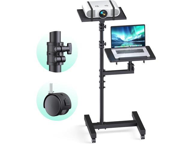 Click here for Projector Stand Tripod: 2 Shelves Mobile Laptop Ca... prices