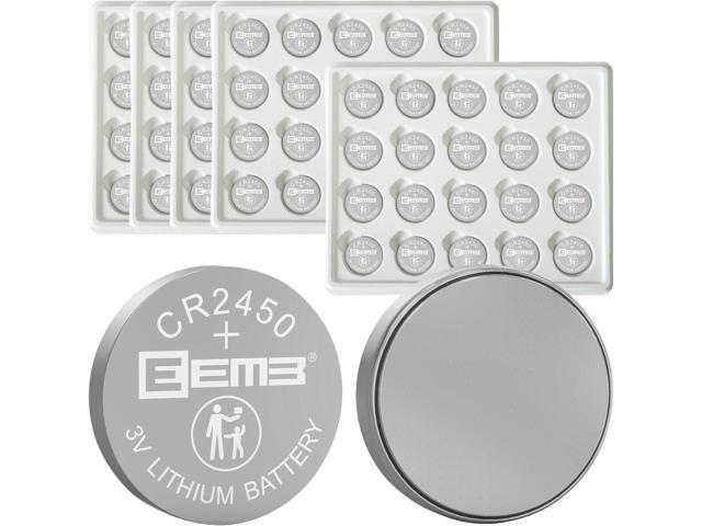 Click here for EEMB CR2450 Lithium Battery 3V  100-Pack Long-Last... prices