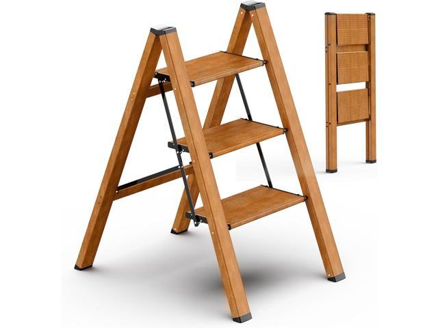 Click here for 3 Step Ladder  Folding Step Stool with Anti-Slip W... prices