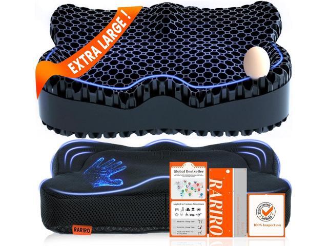 Click here for Enlarged 19.7 Gel Seat Cushion  Egg Gel Chair Pads... prices