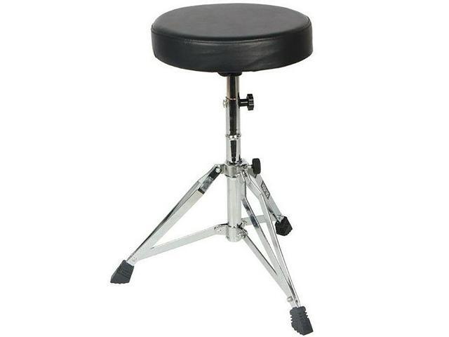 Click here for 5 Core CHROME PRO Universal Drum Chair Round Padde... prices