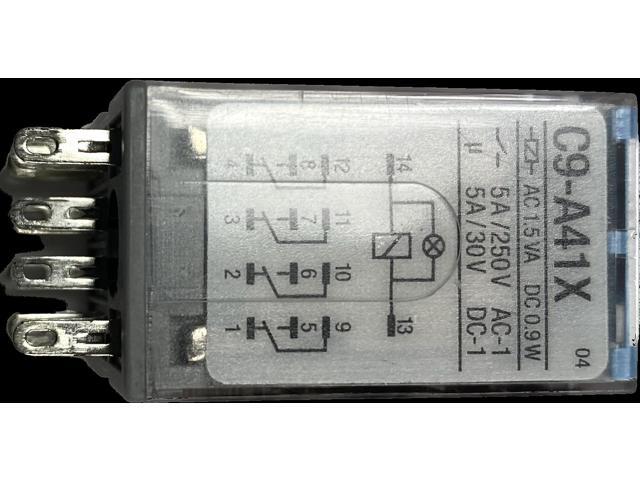 Click here for 24V DC 4-POLE RELAY-5 AMPS 14 PIN prices