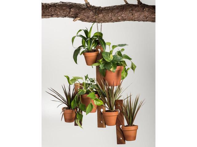 Click here for Kalmar Home 6 Pot Hanging Plant Holder - 3 piece s... prices