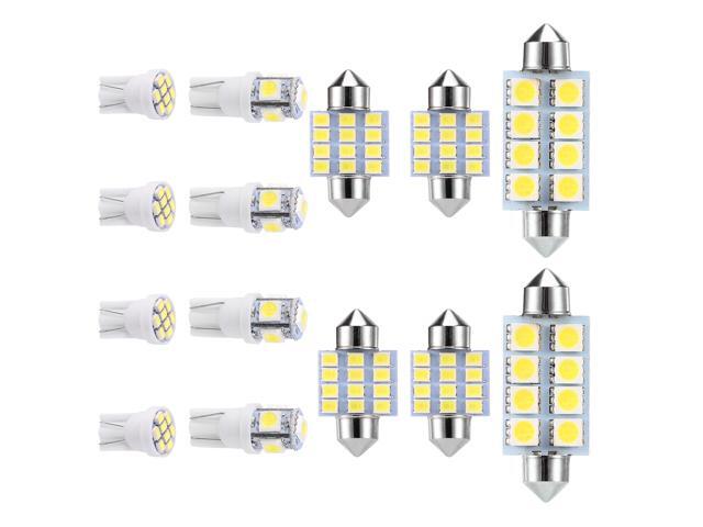 Click here for 14Pcs T10 31/41mm Festoon LED Dome Map Plate Light... prices