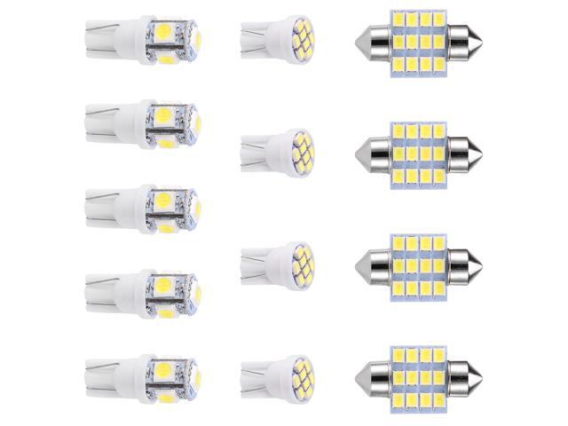 Click here for 13Pcs T10 31mm LED Dome Map Plate Trunk Lights 600... prices