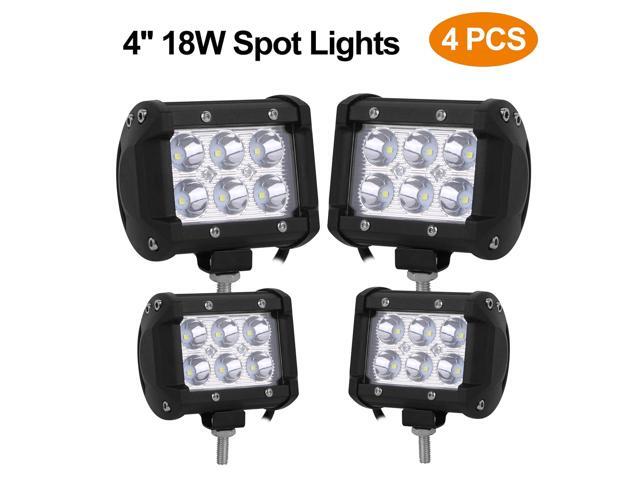 Click here for 4PCS 4 18W Dual Row Waterproof LED Cube Spot Light... prices