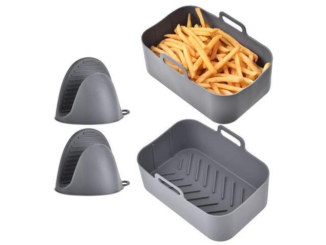 Click here for Reusable Silicone Air Fryer Pot for 6-8 Quart Oven... prices