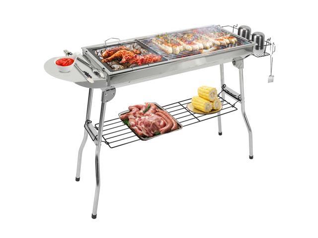Click here for Foldable Portable BBQ Grill Stainless Steel 150 sq... prices