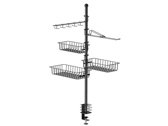 Click here for Griddle Caddy Rack with Towel Holder Hooks Baskets... prices