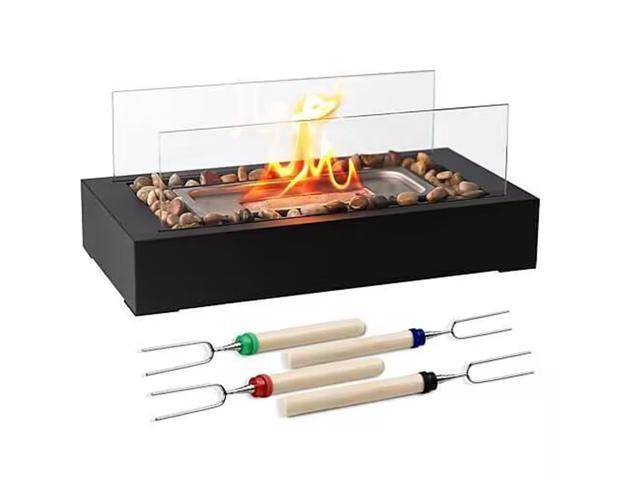 Click here for Tabletop Ethanol Fire Pit Fireplace with Roasting... prices