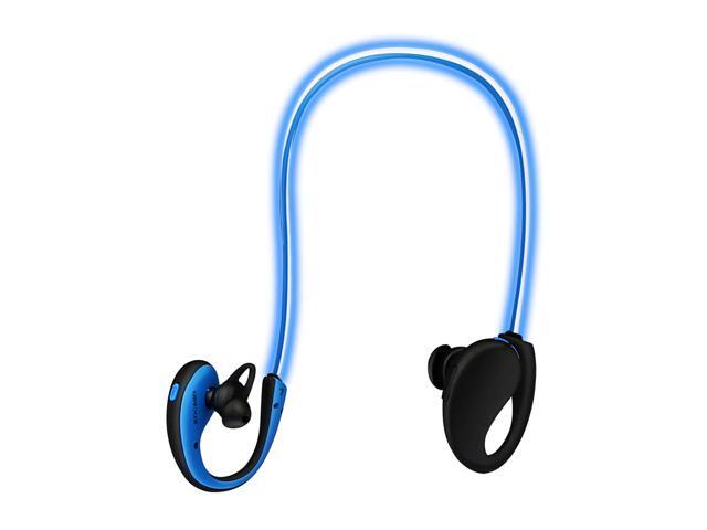 Click here for Wireless Neckband Earphones V4.1 LED Light Mic Swe... prices