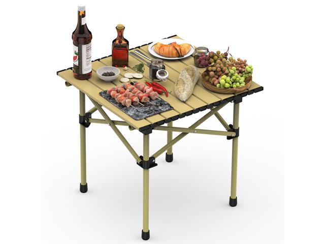 Click here for Fresh Fab Finds Folding Camping Table Roll-Up Stee... prices