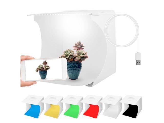 Click here for Fresh Fab Finds Foldable LED Light Box Kit w/ 6 Ba... prices