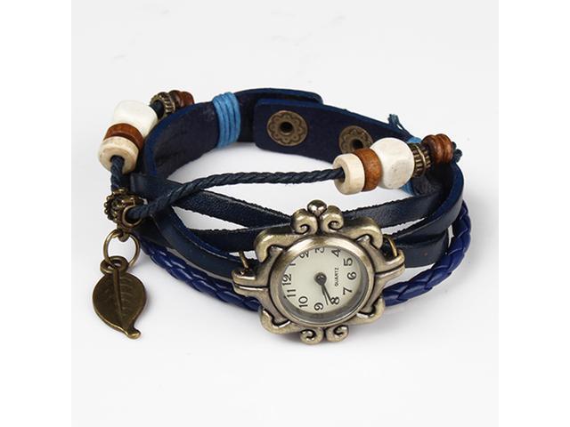 Click here for Fresh Fab Finds Bohemian Retro Leather Tree Leaf W... prices