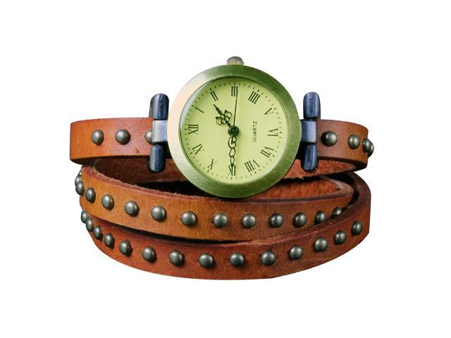 Click here for Fresh Fab Finds Rivet Leather Retro Watch Hand Cha... prices