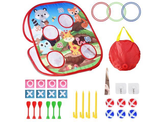 Click here for Fresh Fab Finds 5-in-1 Bean Bag Toss Game Set w/ C... prices