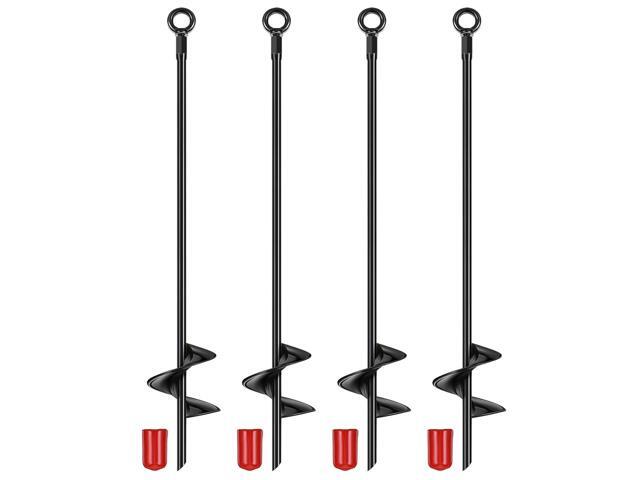 Click here for Fresh Fab Finds 4Pack Heavy Duty Ground Auger Stak... prices