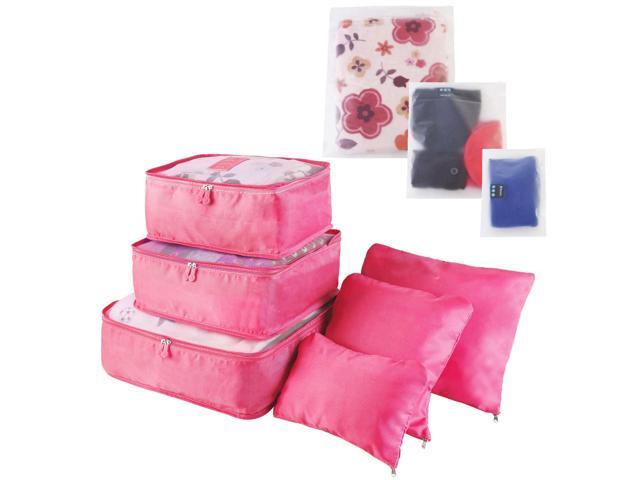 Click here for Fresh Fab Finds 9Pcs Travel Packing Cubes Water-Re... prices