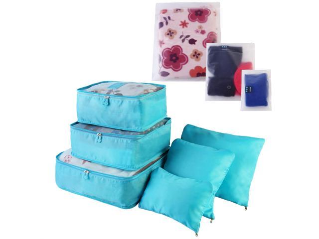 Click here for Fresh Fab Finds 9Pcs Travel Packing Cubes Water-Re... prices