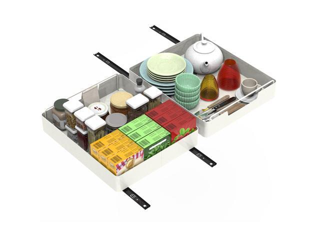 Click here for Fresh Fab Finds 2Pcs Pull-Out Spice Rack Cabinet O... prices