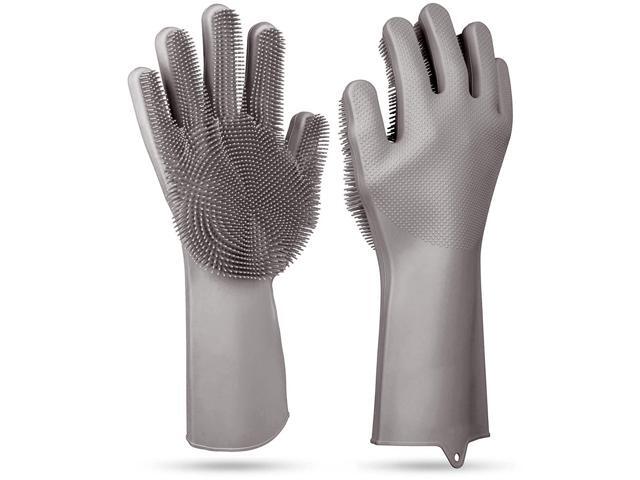 Click here for Fresh Fab Finds 1 Pair Silicone Dishwashing Gloves... prices