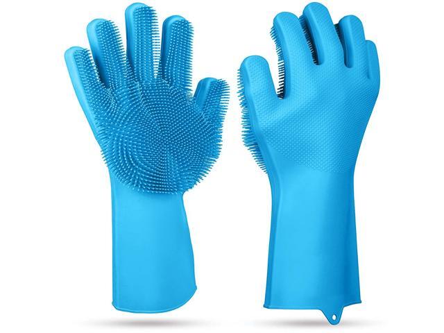 Click here for Fresh Fab Finds 1 Pair Silicone Dishwashing Gloves... prices