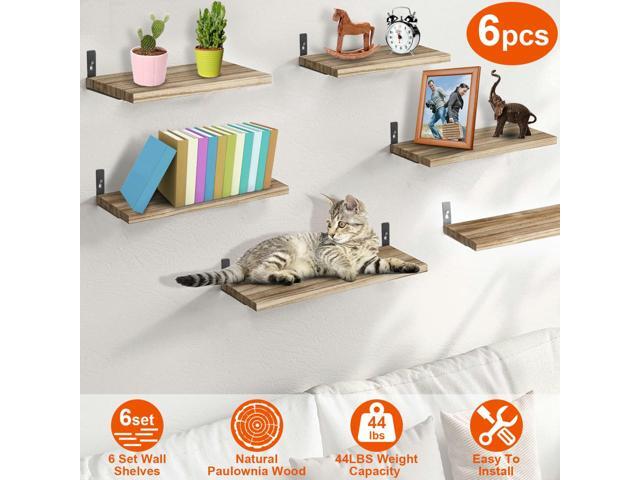 Click here for Fresh Fab Finds 6Pc Wall Mounted Floating Shelves... prices