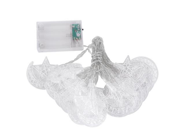 Click here for Fresh Fab Finds LED Star Moon String Lights Batter... prices