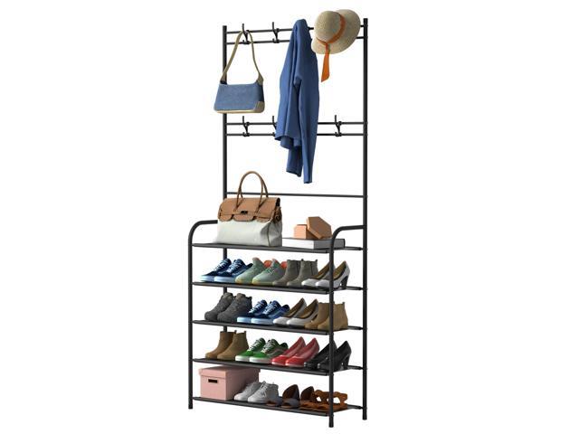 Click here for Fresh Fab Finds 5-Tier Entryway Coat & Shoe Rack H... prices