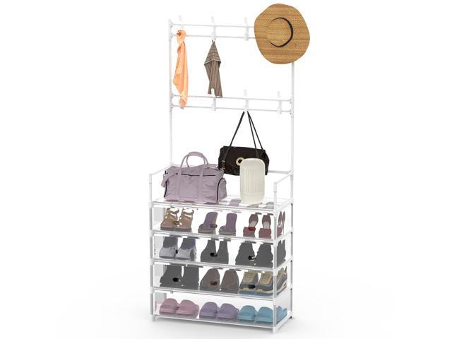 Click here for Fresh Fab Finds 5-Tier Dustproof Entryway Coat & S... prices