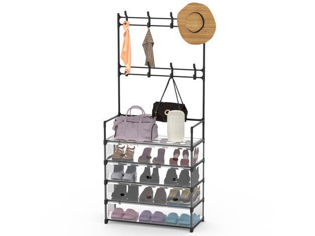 Click here for Fresh Fab Finds 5-Tier Dustproof Entryway Coat & S... prices