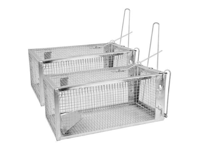 Click here for Fresh Fab Finds 2-Pack Humane Rat Trap Cage Reusab... prices