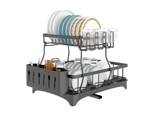 Click here for Fresh Fab Finds 2-Tier Dish Rack with Drainboard... prices