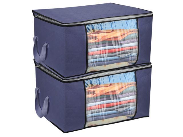 Click here for Fresh Fab Finds 2-Pack 90L Foldable Clothes Storag... prices