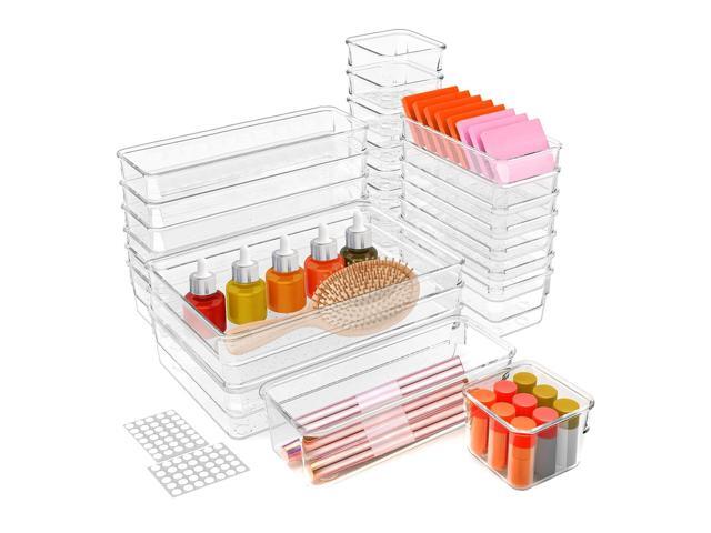 Click here for Fresh Fab Finds 25Pcs Clear Plastic Drawer Organiz... prices