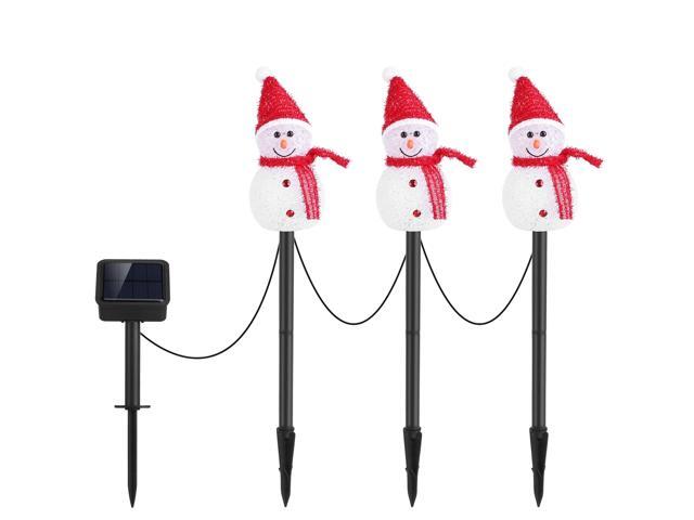 Click here for Fresh Fab Finds Solar Snowman Garden Stake Light W... prices