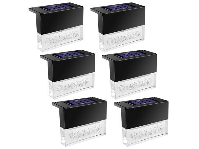 Click here for Fresh Fab Finds 6Pcs Solar Deck Lights Waterproof... prices