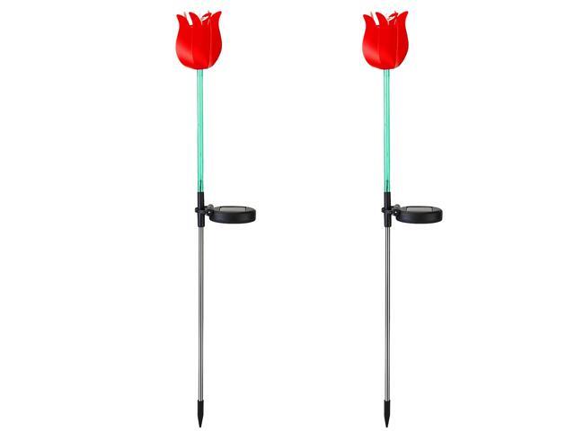Click here for Fresh Fab Finds 2Pcs Solar Tulip Garden Light Wind... prices