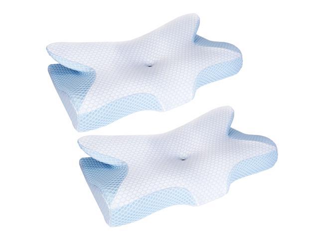 Click here for Fresh Fab Finds 2-Pack Memory Foam Neck Pillows fo... prices