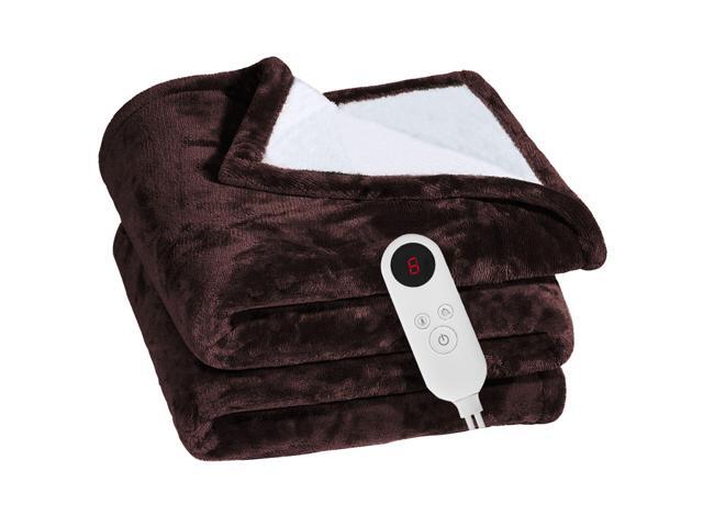Click here for Fresh Fab Finds Flannel Heated Throw 6 Heat Levels... prices