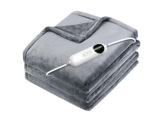 Click here for Fresh Fab Finds Flannel Heated Throw Blanket 10 He... prices