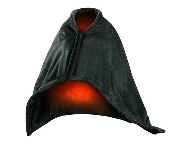 Click here for Fresh Fab Finds USB Heated Poncho Shawl Washable B... prices