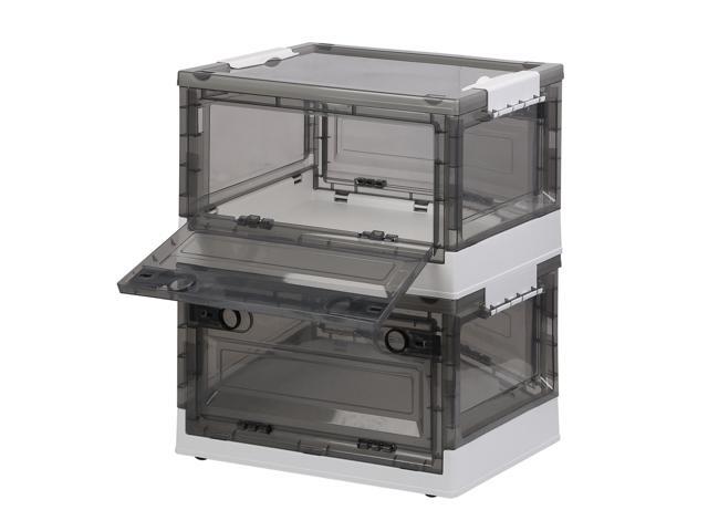 Click here for Fresh Fab Finds 2Pk 27L Foldable Storage Bins w/ W... prices