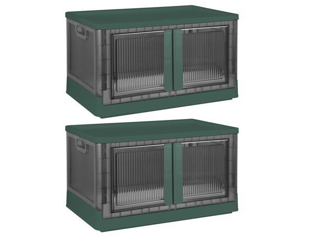 Click here for Fresh Fab Finds 2Pk 32L Foldable Storage Bins Fron... prices