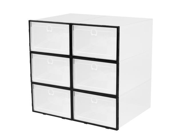 Click here for Fresh Fab Finds 6Pk Stackable Collapsible Shoe Box... prices