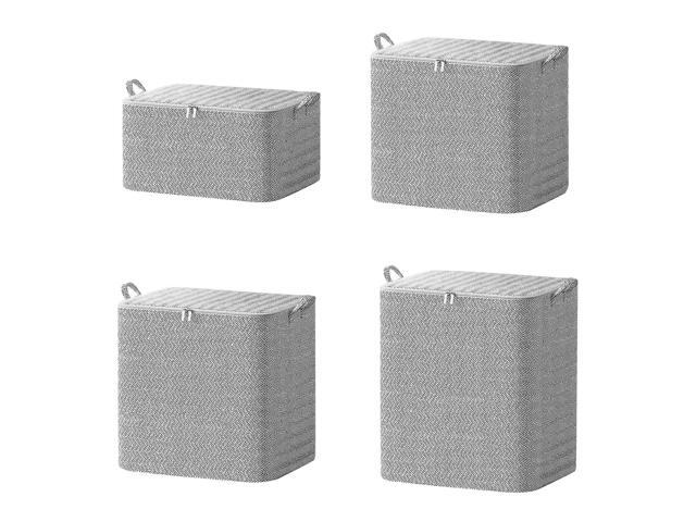 Click here for Fresh Fab Finds 4Pk Foldable Non-Woven Storage Bag... prices