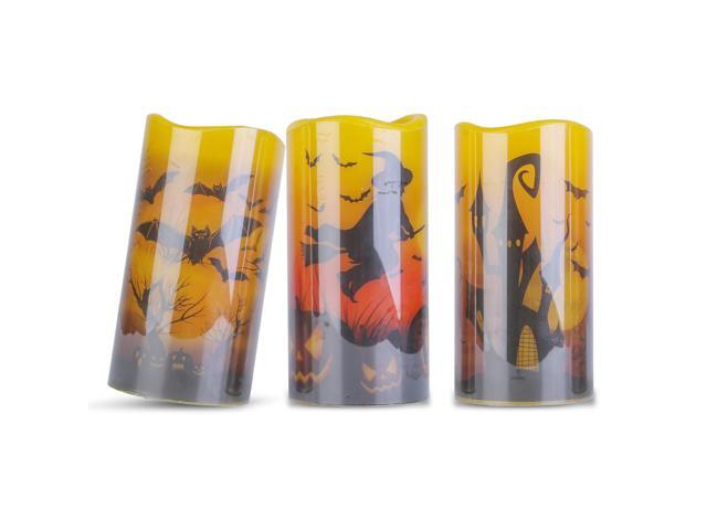 Click here for Fresh Fab Finds 3 Pack Halloween Flameless Candle... prices