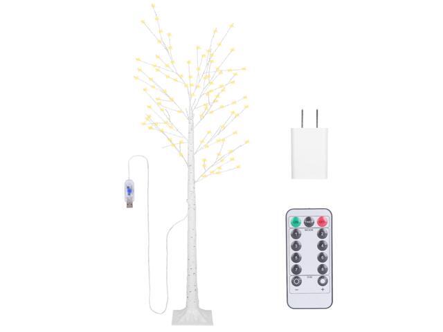 Click here for Fresh Fab Finds 4FT Lighted Birch Twig Tree 8 Warm... prices